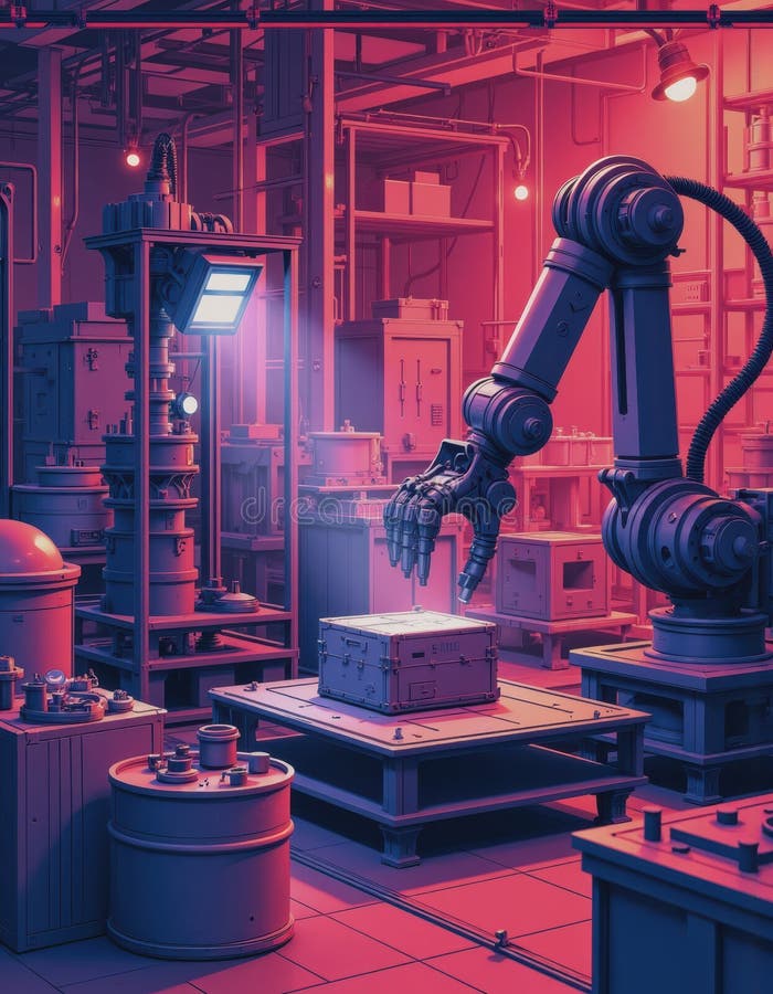 Flexible Metal Fabrication Cell with Robotic Handling in a Modern ...