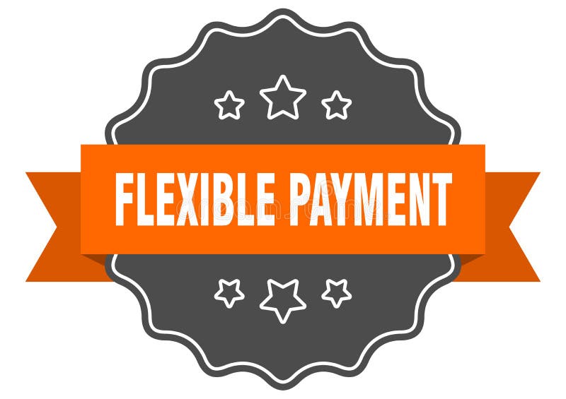 Flexible Payment Stamp. Flexible Payment Square Grungy Isolated Sign ...