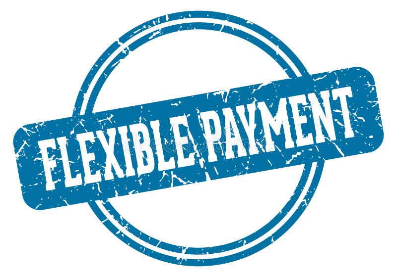 Flexible payment stamp stock vector. Illustration of background - 360709017