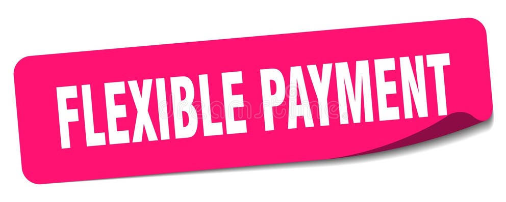Flexible Payment Sticker. Flexible Payment Label Stock Vector ...