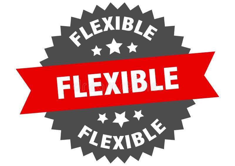 Circular Flexible Abstract Colorful Logo. High Tech Nano Molecular ...