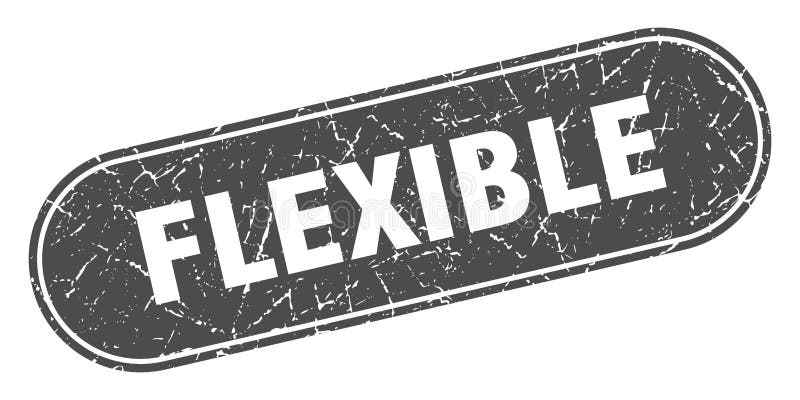 Flexible Sign. Flexible Circular Band Label. Flexible Sticker Stock ...