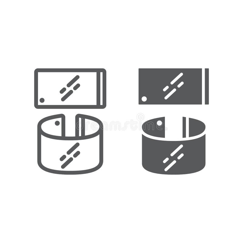 Flexible Smartphone Line Stock Illustrations – 536 Flexible Smartphone ...