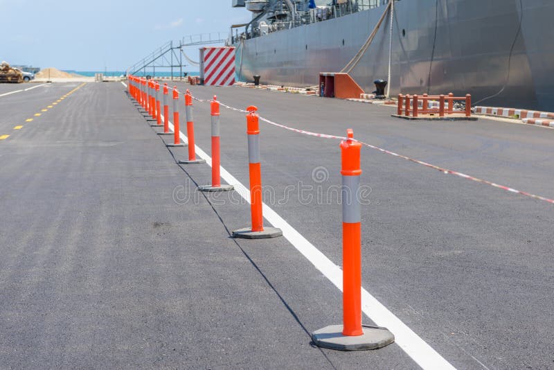 Flexible Traffic Light Lamp for Restricted Area Stock Image - Image of ...