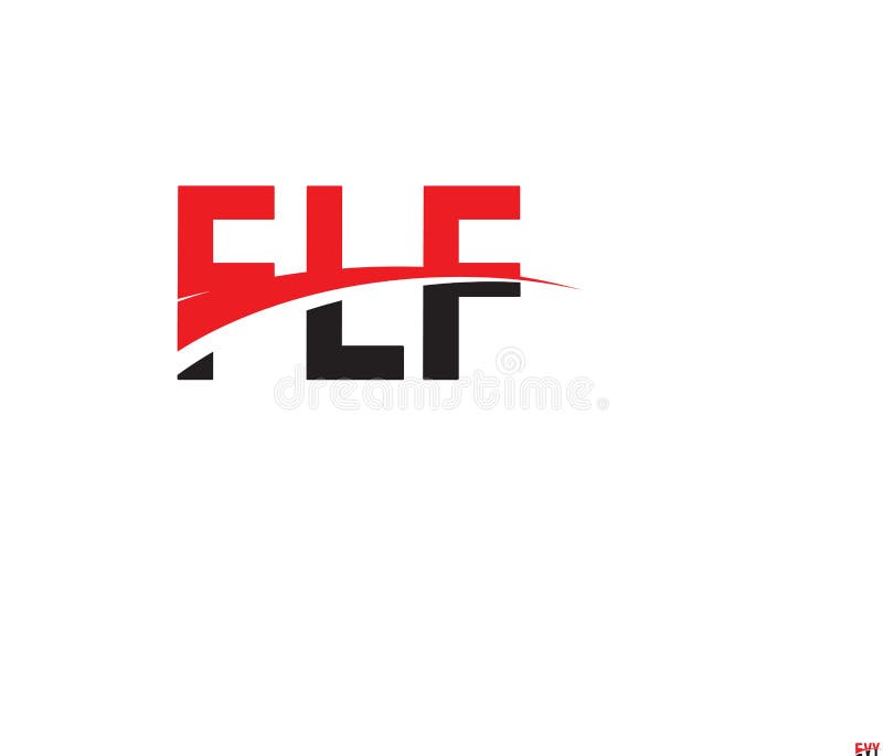 FLF Letter Initial Logo Design Vector Illustration Stock Vector ...