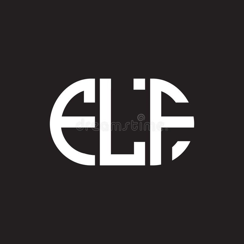 FLF Letter Logo Design on Black Background. FLF Creative Initials ...