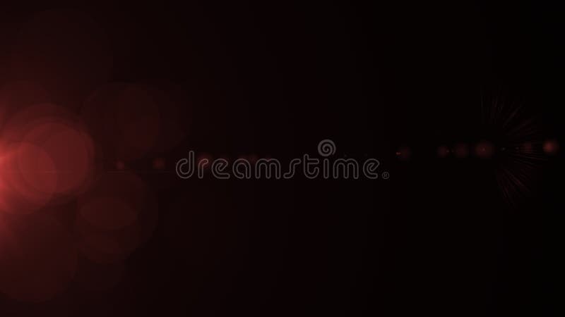 Flicker Red Flare Light Moving from Top Left To Bottom Left Stock Video ...