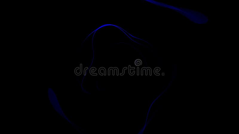 Flickering Blue Flame Engulfed in Black Smoke Stock Footage - Video of ...