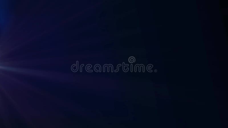 Flickering Blue Light Effect on Black Stock Footage - Video of effects ...