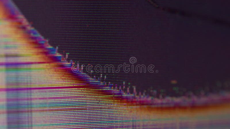 Flickering Distortion Display Defect Blur Glitch Stock Footage - Video ...