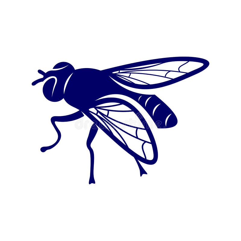 Set of Flies Design Vector, Illustration Flies Design Template, Symbol ...