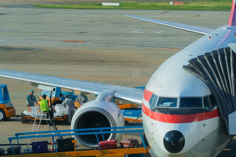 Flight in Airport , Working People Editorial Stock Image - Image of ...