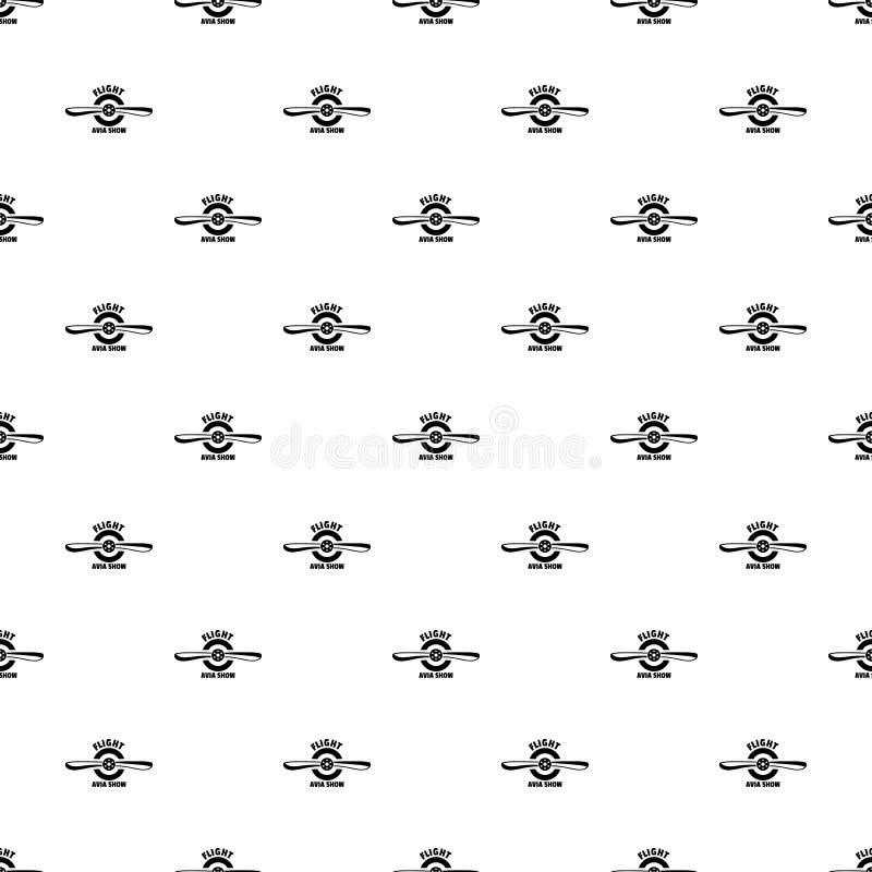 Flight Avia Show Pattern Seamless Vector Stock Vector - Illustration of ...