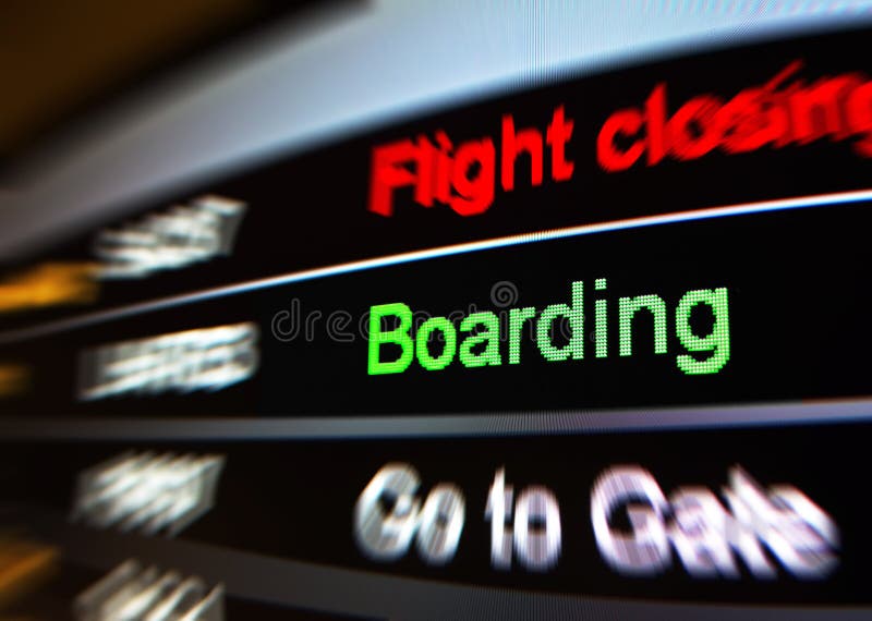 Flight Boarding stock image. Image of business, international - 16439421