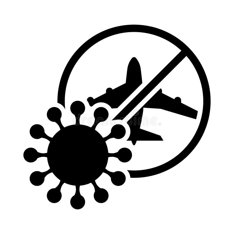 Flight Cancelled Icon stock vector. Illustration of catmedical - 247268929