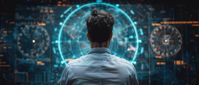 The Flight Controller Monitors the Flight Plan of the Aircraft on the ...