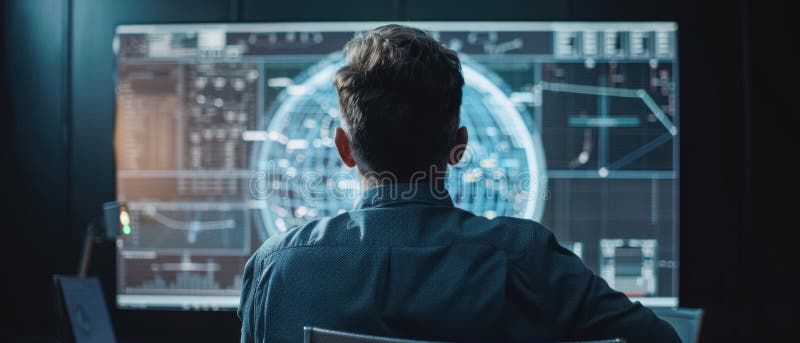 The Flight Controller Monitors the Flight Plan of the Aircraft on the ...