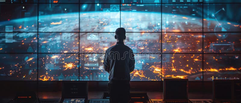 The Flight Controller Monitors the Flight Plan of the Aircraft on the ...