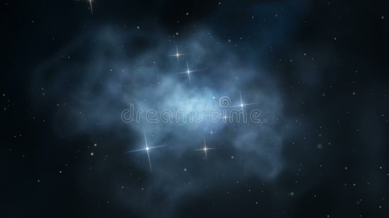Cosmic Journey through Real Space Nebula. Digital Animation of My Own ...