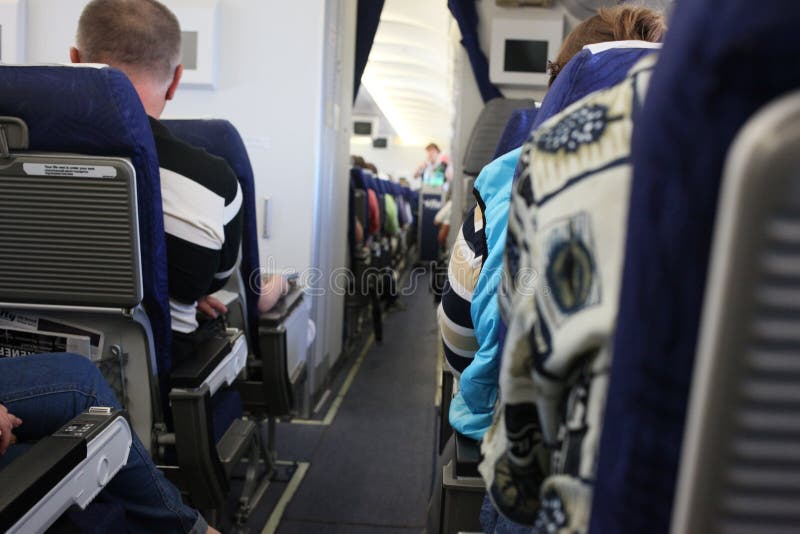 Flight Crew and Passengers on Aircraft Editorial Stock Image - Image of ...