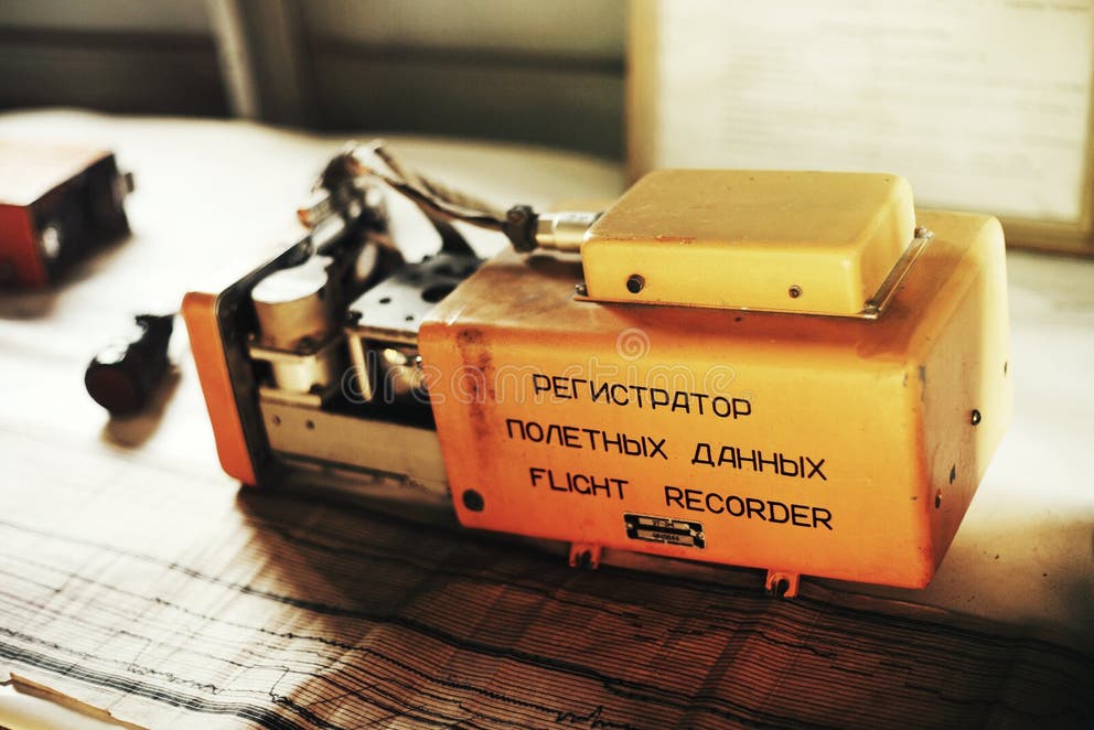 Flight Data Recorder Black Box Stock Photo - Image of flight, bomb ...