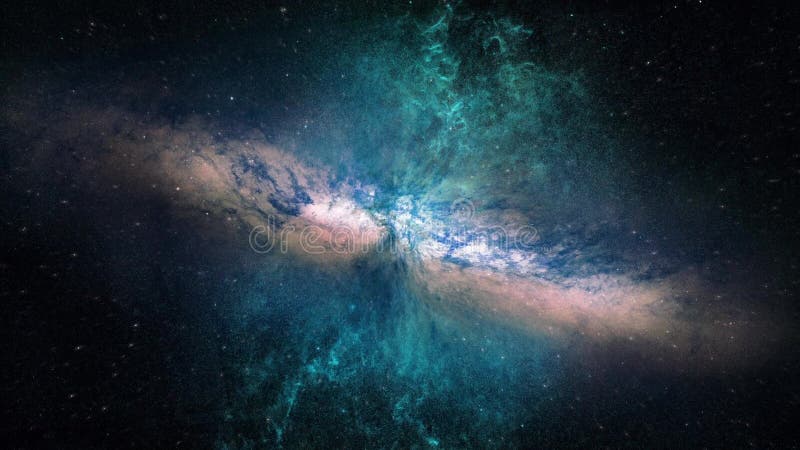 Flying into an Eye Galaxy stock video. Video of planet - 48307503