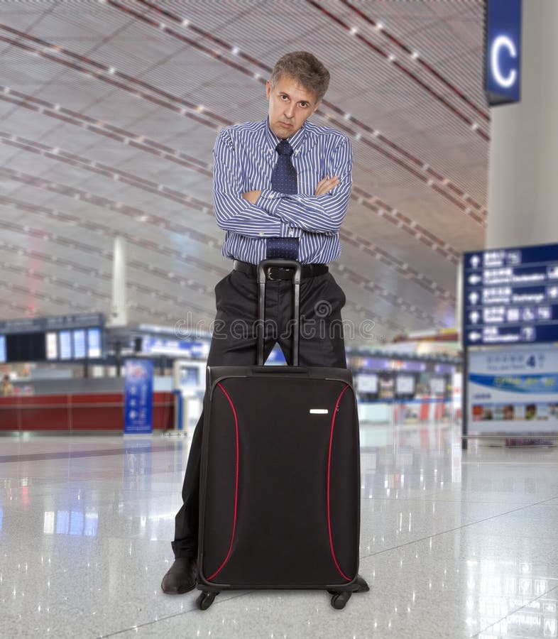 Flight delay stock photo. Image of corporate, check, airport - 31465504