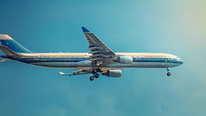 Flight Dreams: Mesmerizing Animation Captures a Passenger Plane Gliding ...