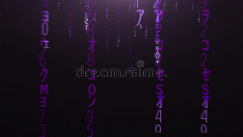 Falling Purple Glitters and Particle on Fashion and Shiny Background ...