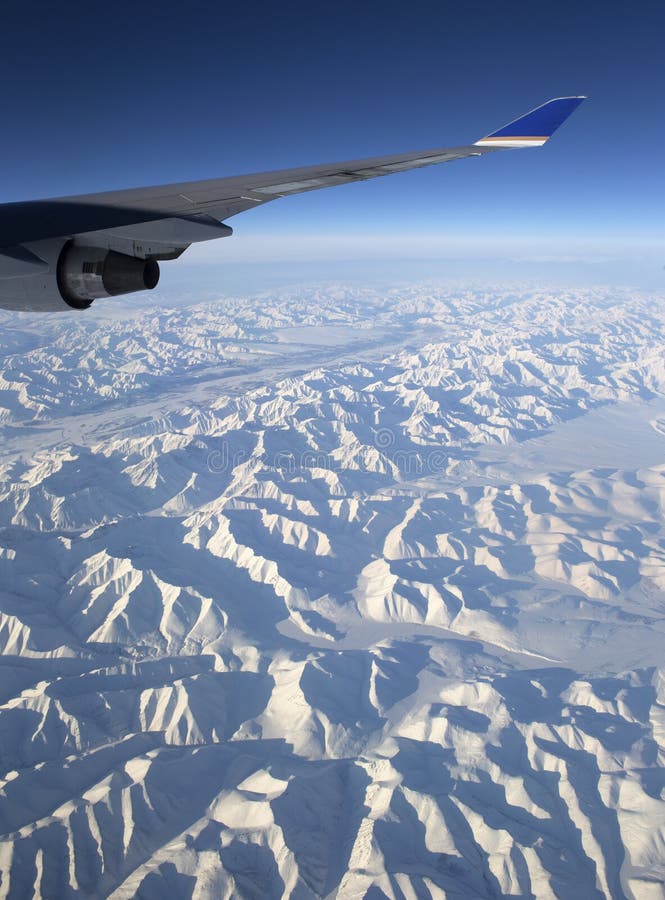 Flight stock image. Image of clear, snow, vast, siberia - 47264861