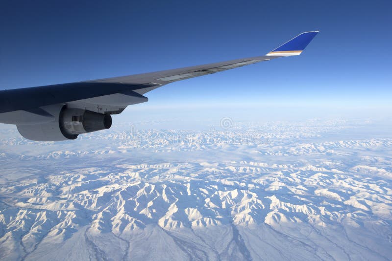 Flight stock photo. Image of clear, wing, plane, vast - 47341298