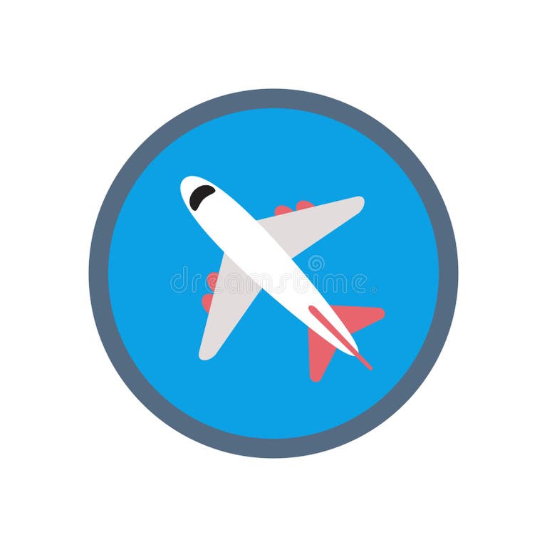 Flight Icon. Flight Sign Symbol. Illustration of Flight Stock Vector ...