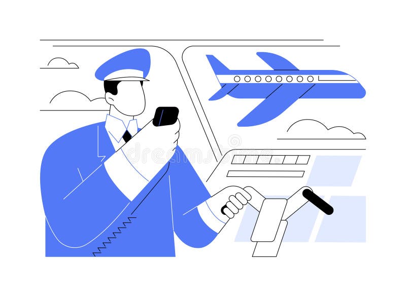 Flight Information Abstract Concept Vector Illustration. Stock Vector ...