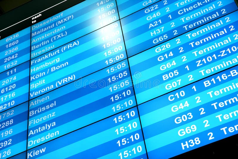 Airport timetable stock photo. Image of schedule, sign - 20067032