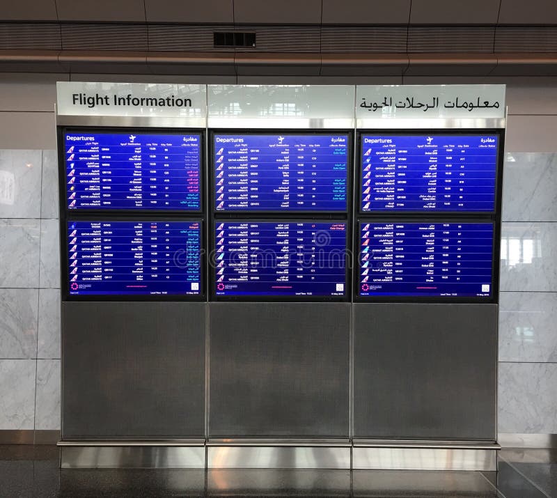 Flight information board editorial photography. Image of board - 71432102