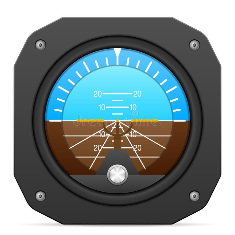 Attitude Indicator Stock Illustrations – 448 Attitude Indicator Stock ...