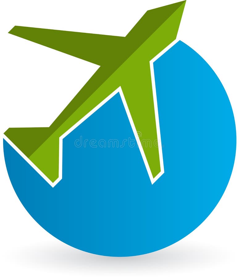 Flight logo stock vector. Illustration of fillet, aircraft - 24213319