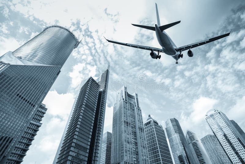 Airplane stock image. Image of tourism, tower, modern - 20383931