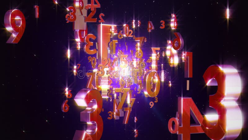 Flight Numbers Loopable Background Stock Video - Video of elegance ...