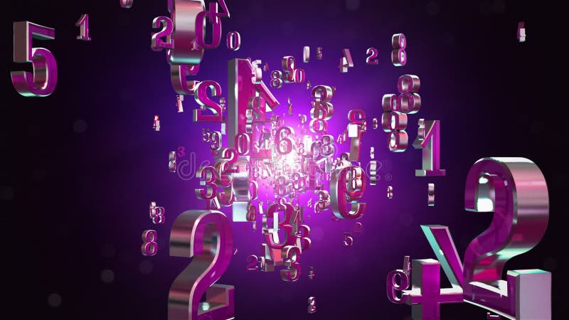 Flight Numbers Loopable Background Stock Video - Video of fall ...