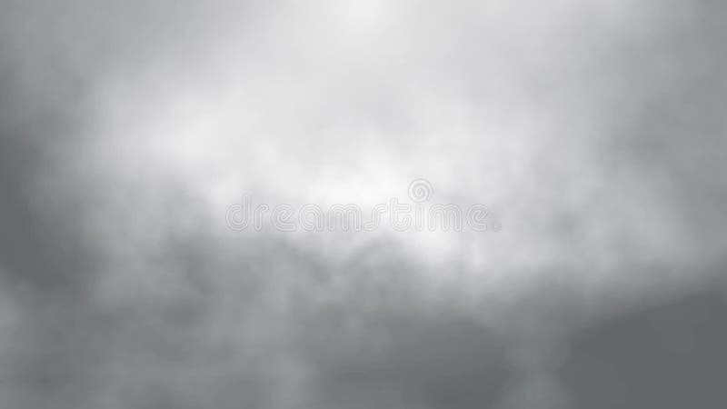 Flight Over Fog Smoke Clouds Animation, Seamless Loop Ready Animation ...