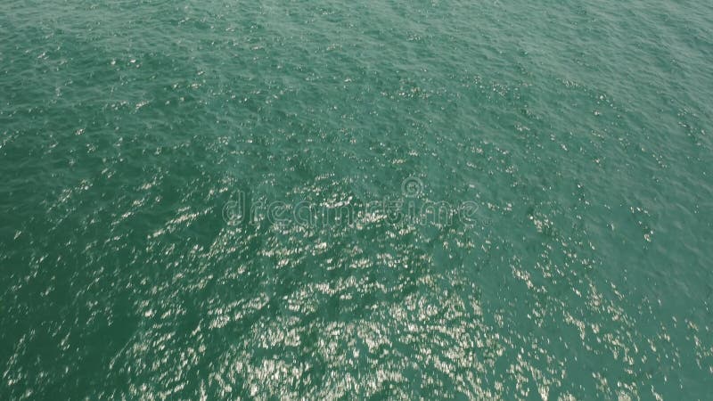 Flight Over of Open Sea. Aerial Shot of Open Ocean Stock Footage ...