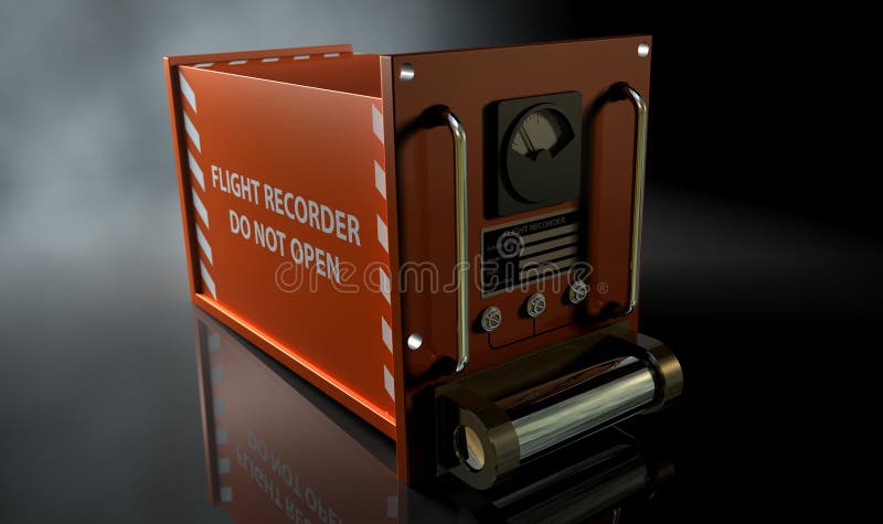 Flight Recorder stock photo. Image of investigation, airliner - 42860520
