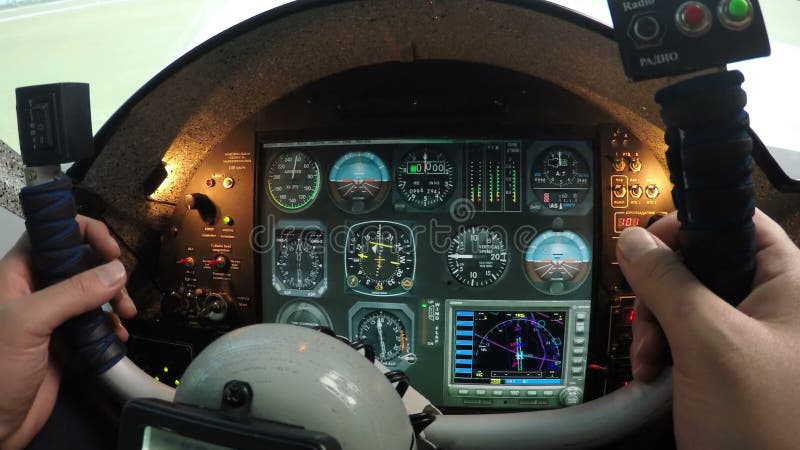 Flight Control System Showing Altitude and Speed Details, Aircraft ...