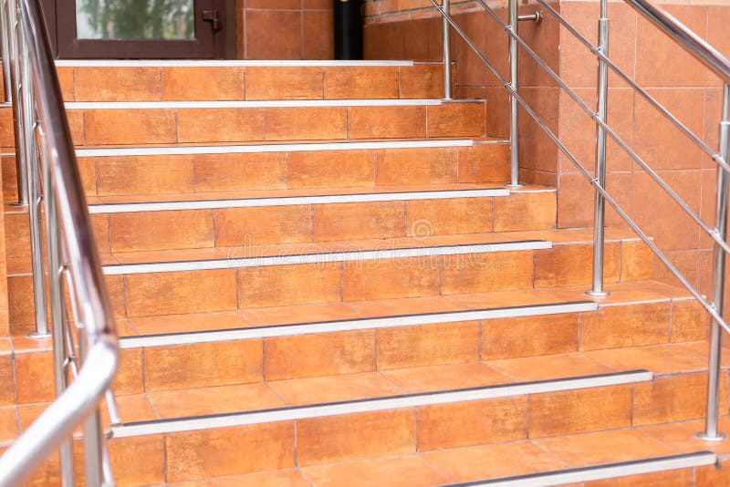 Flight of Stair Steps Outside a Building. Stock Photo - Image of urban ...