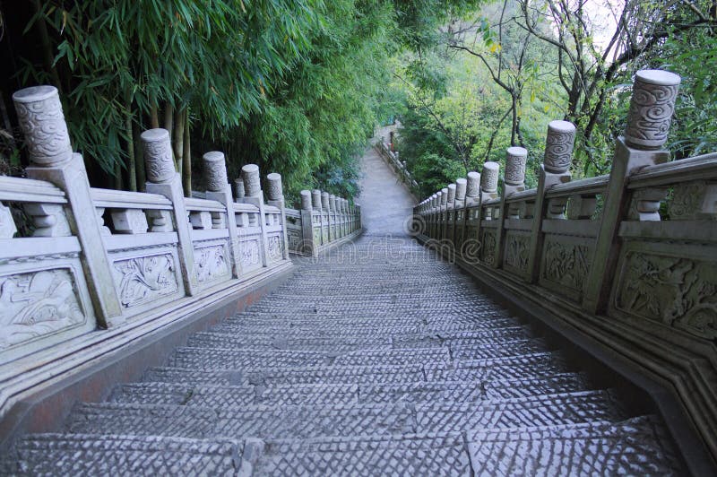 Flight of Steps in the Nature Stock Image - Image of natures, park ...