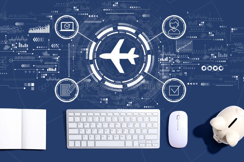 Keyboard flight mode sign stock illustration. Illustration of keypad ...