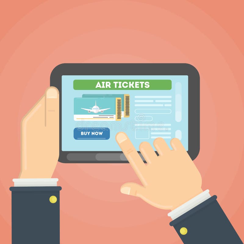 Flight ticket search. stock vector. Illustration of money - 92032621