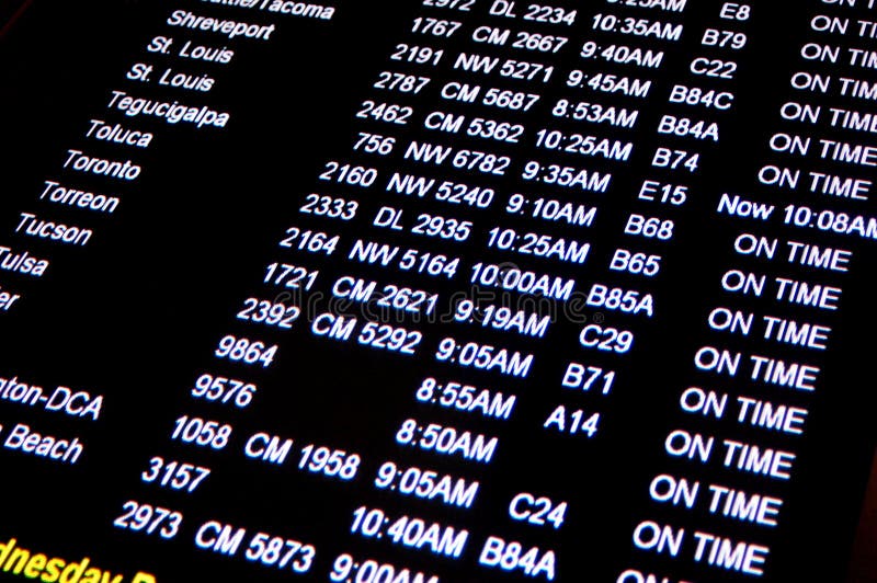 Flight Times editorial image. Image of flights, displays - 509780