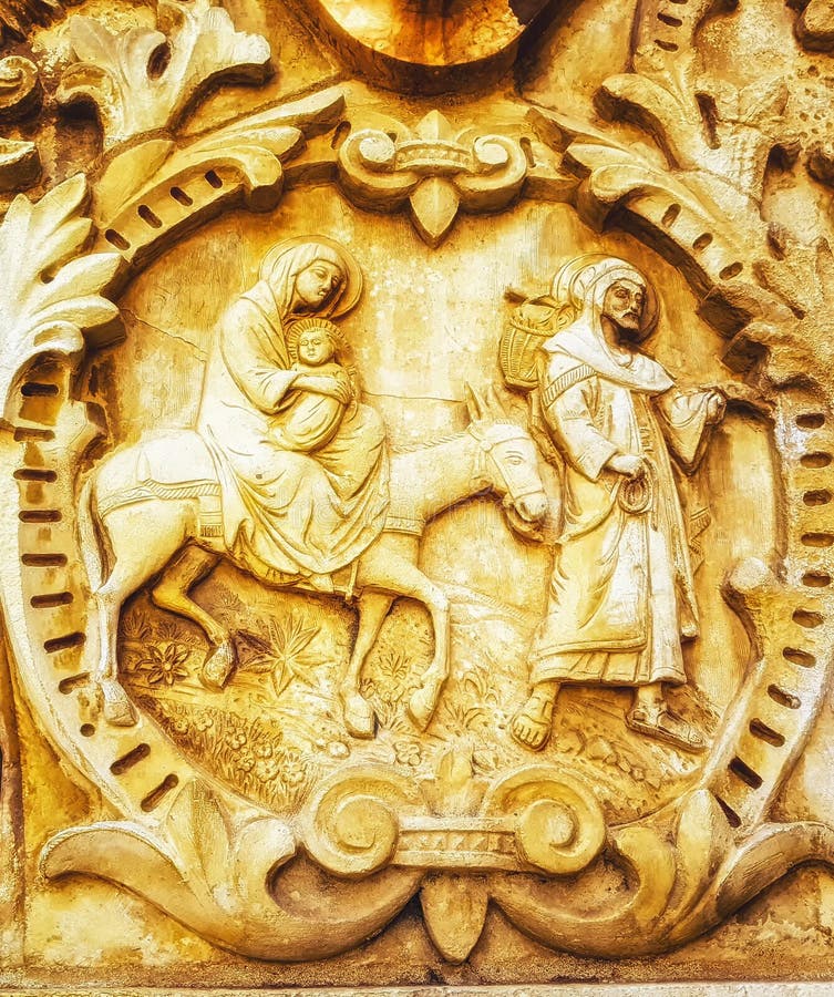 The flight to Egypt stock photo. Image of palestinian - 142038158